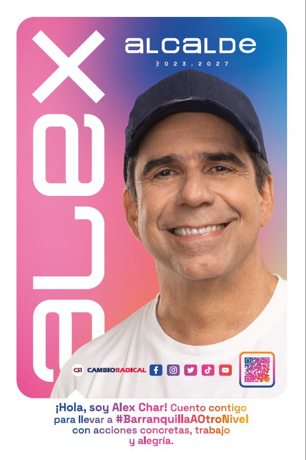 Alex Char, número 3 en el tarjetón: Barranquilla a Otro Nivel, su plan ...