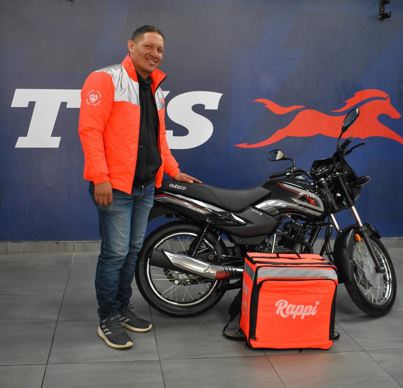 Auteco TVS hace acuerdo con Rappi para crédito a repartidores - La Gran ...